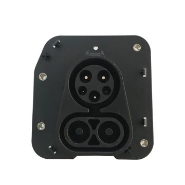 Quality Thermoplastic CCS1 150Amp Combo Sae J1772 Socket for sale