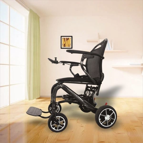 Quality Electric Folding Wheelchair 33BLS 230mm Rear Wheel 180mm Front Wheel for sale