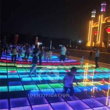 Quality LED Light Source 5050 RGB Led Removable Glass Tiles for Interactive Neon Dance for sale