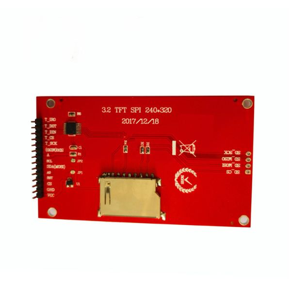 Quality 240 X 320 SPI LCD Display Module 3.2 Inch Tft Lcd With ILI9341 Driver IC And PCB for sale