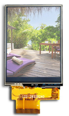 Quality High Resolution 2.8 Inch 240RGB x 320 TFT Lcd Module With ILI9341 IC And MCU / for sale