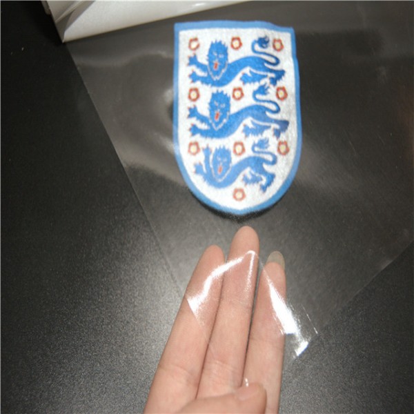 Quality Logos Embroidery Patch Backing Glue 97cm 100cm Gloss Surface for sale