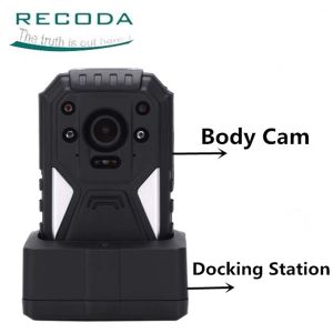 Quality GPS Wearable Video Camera 1296P HD Video 140 Degree Wide Angle Upport 12H Record for sale