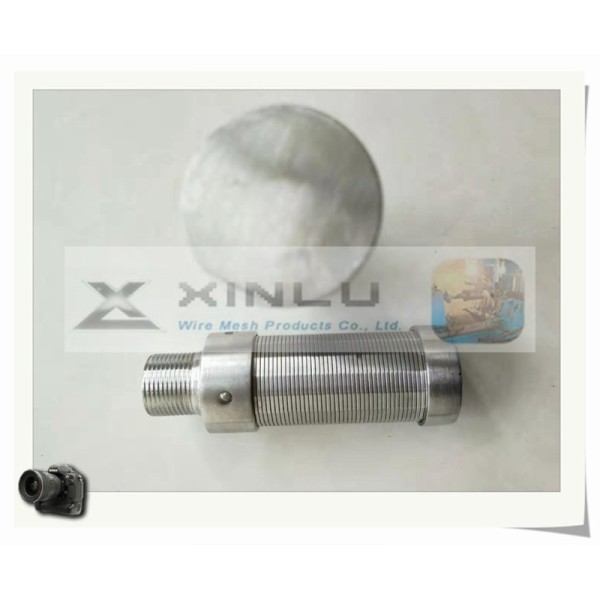 Quality Polishing Water Filter Nozzle SS316L 55mm Legnth Wedge Wire Nozzle for sale