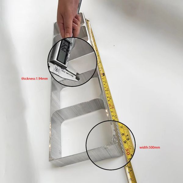 Quality T3-T8 Temper Large Size Aluminum Profile for Drilling Processing Service and for sale