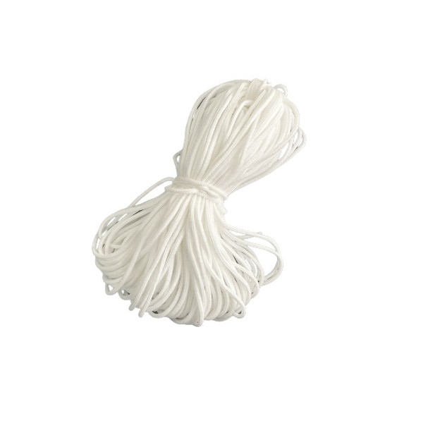 Quality Nylon Polyester Round Elastic Webbing Band EarLoop For 3ply Face Mask 2.8mm for sale