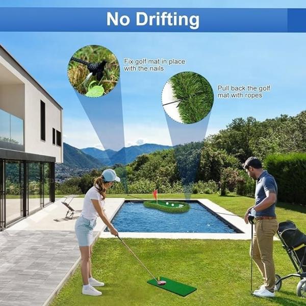 Quality Artificial Grass and Cages Mats 2024 Inflatable Floating Green Mat for Outdoor for sale