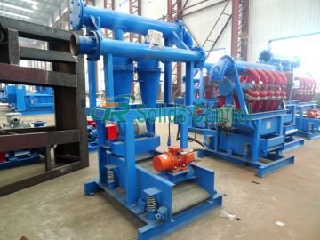 High efficiency mud desander