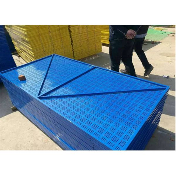 Quality Perforated Construction Site Screens 1.5*2m Self Climbing Scaffold System for sale