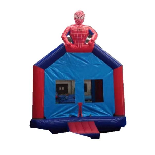 Quality CE Blower Included Spider-Man Inflatable Bouncer Custom Commercial Bounce House for sale