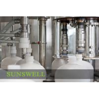 Quality Milk 5 Gallon Water Filling Machine / Washing Filling Capping Machine for sale