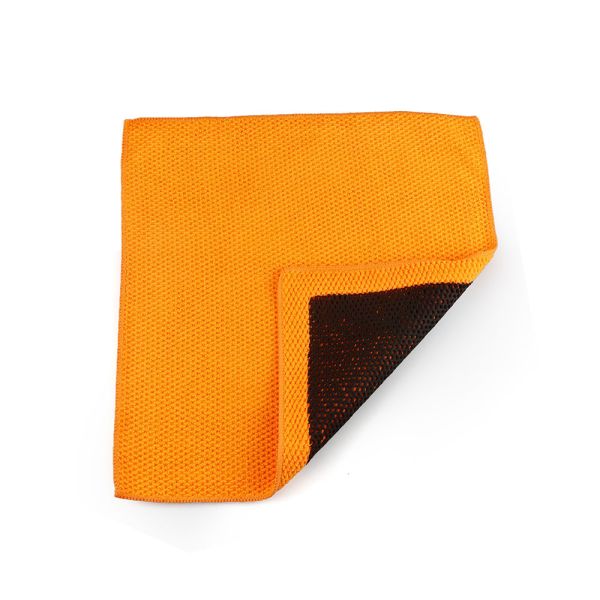 Quality Orange Clay Microfiber Towel In Blue And Red ISO-9001 Certificated for sale