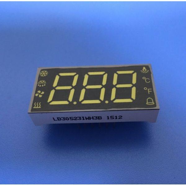Quality Custom 7 Segment LED Display For Temperature Humidity Defrost Compressor Fan for sale