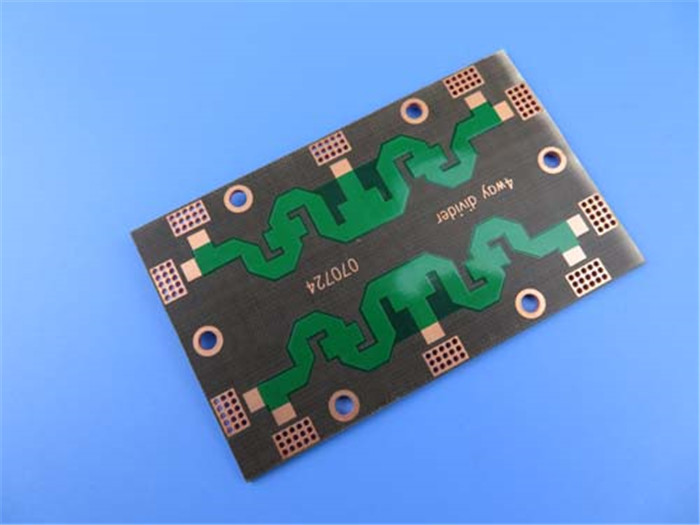 Quality F4BME265 High Frequency PCB DK2.65 PTFE Double Sided With OSP and Green Mask for sale