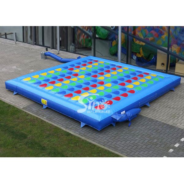 Quality Custom made giant inflatable twister mattress for outdoor N indoor games for sale