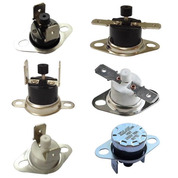 Quality IP00 25A KSD302 Thermostat For Gas Hot Water Heater for sale