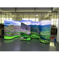 Quality High Brightness Flexible LED Display IP45 320mm X 160mm for sale