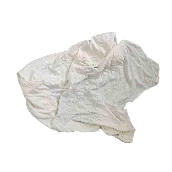 Quality 55cm White Rags 10kg for sale