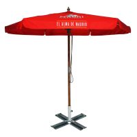 Quality Sunshade Beach Picnic Straight Umbrella with Push Open Lift System and Custom for sale