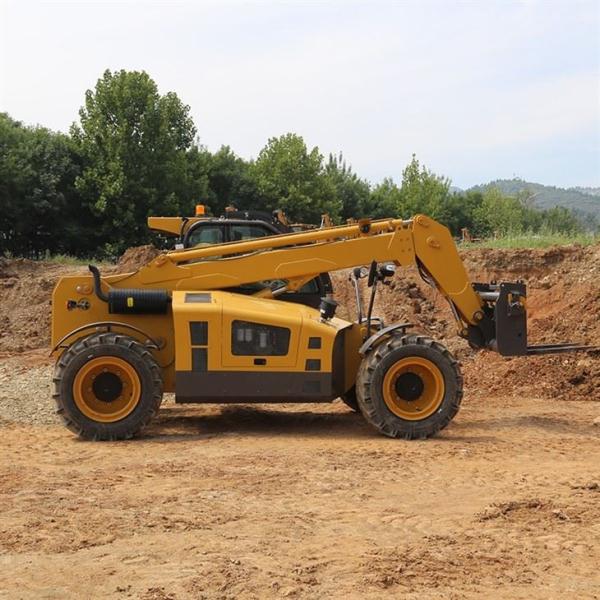 Quality 3 Ton Telescopic Boom Handler With Lifting Walking Linkage Function for sale