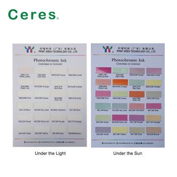 Quality Green Water Based Photochromic Ink Security Printing Ink for sale