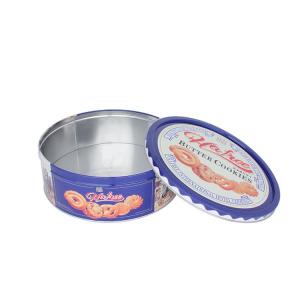 Quality Wholesale Cookie Tins Vintage Christmas Cookie Tins with Lids Personalized Cookie Tin Box for sale