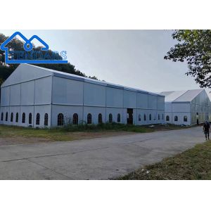 Quality 5x8m Waterproof PVC Roof Heavy Duty Marquee Tent Heavy Duty Aluminum Clear Span for sale