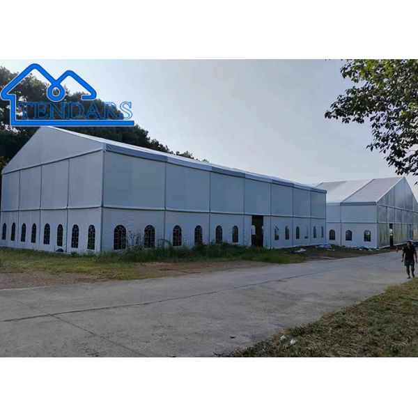 Quality 5x8m Waterproof PVC Roof Heavy Duty Marquee Tent Heavy Duty Aluminum Clear Span for Commercial Events for sale