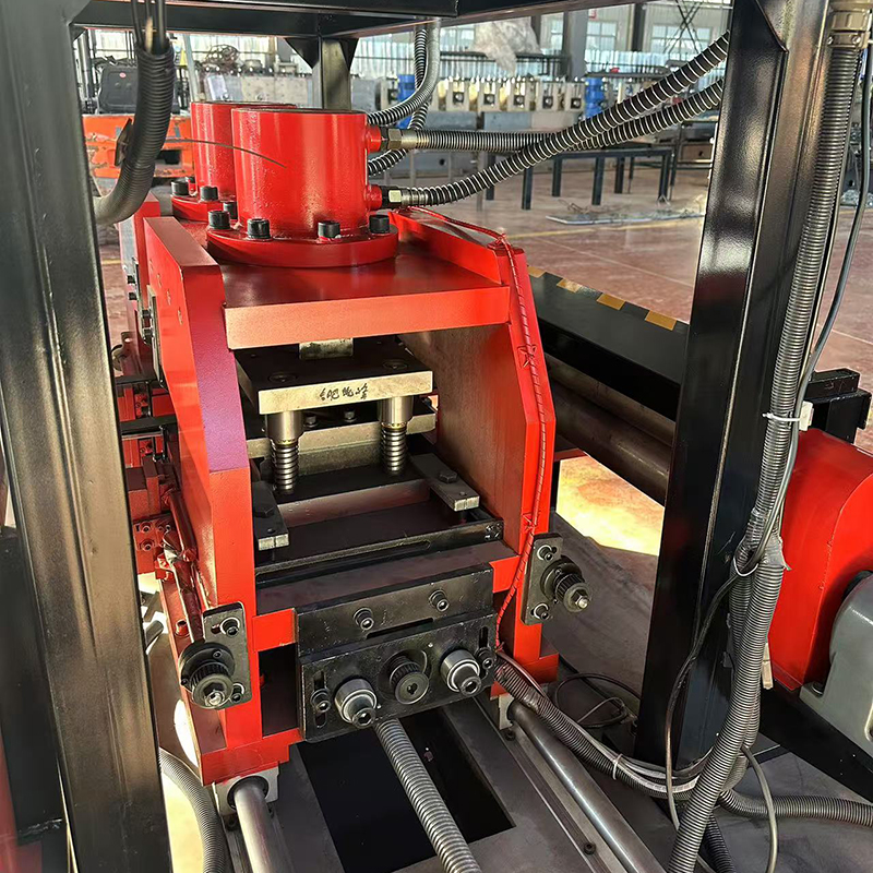 Cable Tray Punching Machine in operation