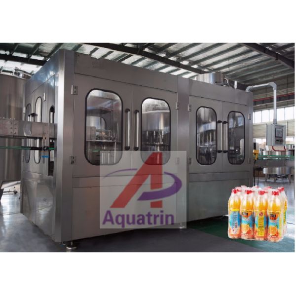 Quality Full Automatic 3 In 1 100ml Juice Filling Machine for Liquid Bottling for sale