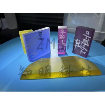 Quality Laser Part Synthetic Blue Sapphire Crystal Ruby Al2O3 Single Crystal For for sale