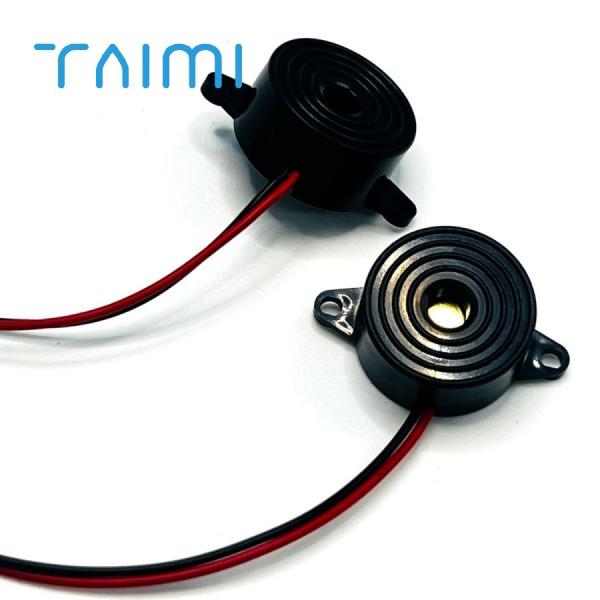 Quality Piezo buzzer with wire and connector 3~24v 90db Alarm tone piezo buzzer for sale