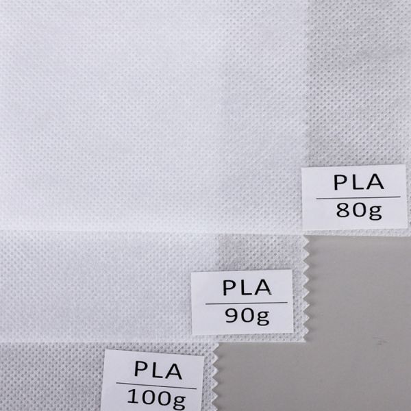 Quality Eco-Friendly PLA Spunbond Nonwoven Fabric 100% Biodegradable Material for sale