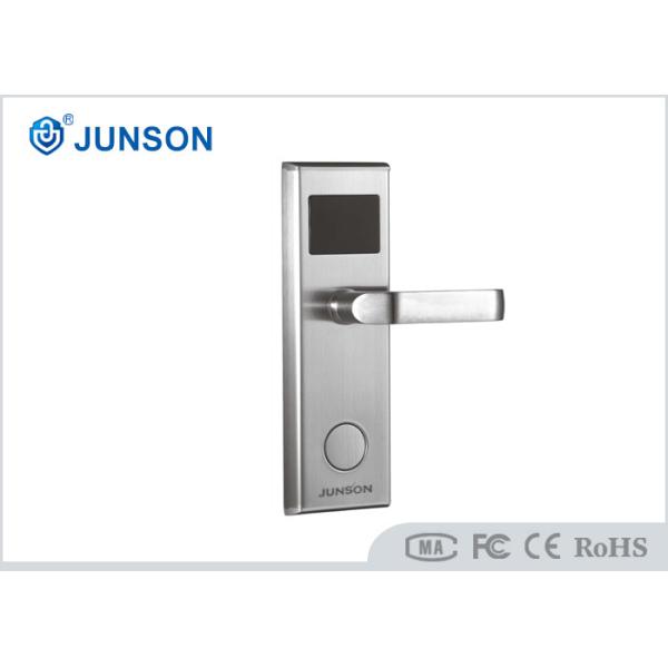 Quality Electronic Key Card RFID Hotel Locks Stainless Steel With Waterproof for sale