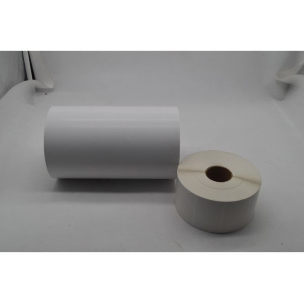 Quality 80G Semi Gloss Art Paper Freezon Food Label 65UM Low Temp for sale