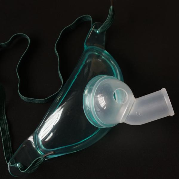 Quality Medical Adult Children Single Use PVC Disposable Tracheostomy Oxygen Mask for sale