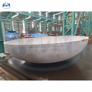 Quality Stainless Steel Ellipsoidal Dish End 2200mm Diameter 25mm Thickness for sale