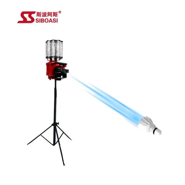 Quality Siboasi Badminton Robot Shuttlecock Feeder Machine Badminton Shuttlecock for sale