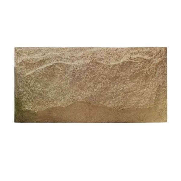 Quality Outdoor PU Stone Panels Polyurethane Artificial Wall 1200 * 600mm 5mm for sale