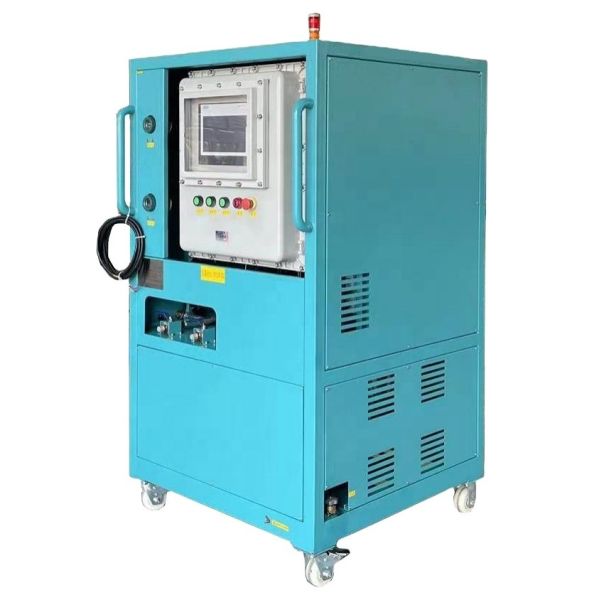 Quality Air Conditioner AC Freon Recovery Machine 10HP Oil Less Refrigerant Reclaim System Repair Line Ac Reclaiming Machine for sale