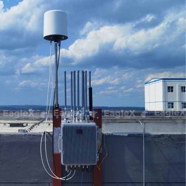 Quality Anti Drone Fixed FPV Drone Jammer Detection UAV Detector Finding Jamming System for sale