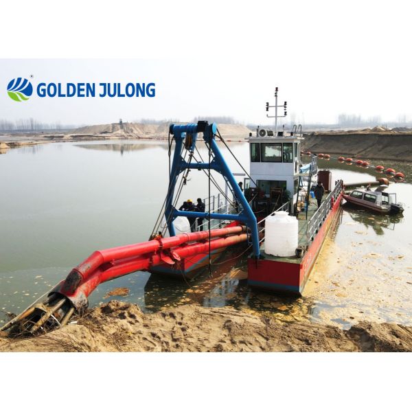 Quality River Sand Mining Equipment Jet Suction Dredger with Reliable Hydraulic System for sale