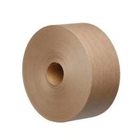 Quality Writable Brown Kraft Paper Adhesive Tape 70mmx45m For Box Sealing for sale