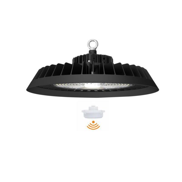 Quality ODM Commercial 100 Watt UFO LED Highbay Lights IP65 With Microwave Sensor for sale