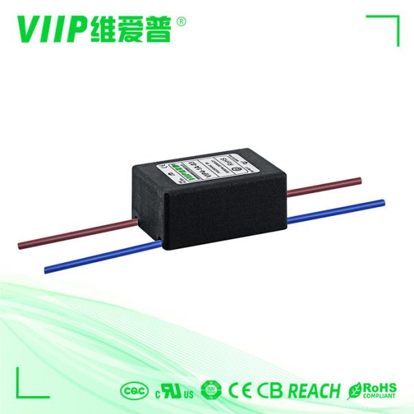 Quality Metal Case Single Phase EMI Filter with 30-100dB Insertion Loss for Electronic for sale