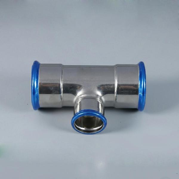 Quality SS304L / SS316L Straight Coupling Fitting , Stainless Steel Push Fit Fittings for sale