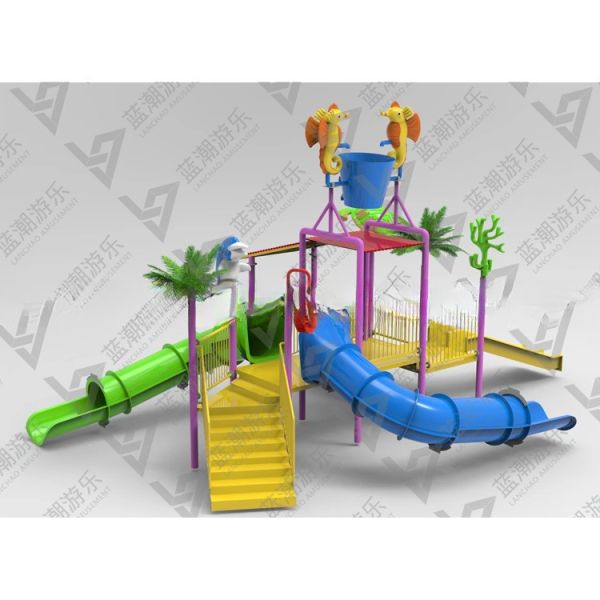 Quality Child Friendly Splash Water Playground Water Spray Park ISO9001 Certified for sale