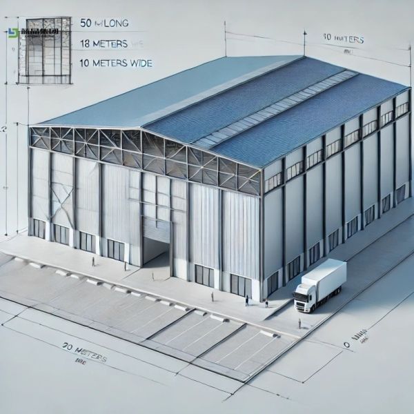 Quality Rock Wool Panel Steel Construction Warehouse Light Weight Structure CE for sale