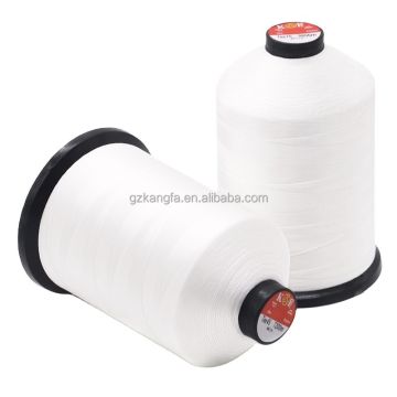 Quality UV Protect 210d/3 White Polyester Heavy Duty Sewing Threads for POLYESTER / for sale
