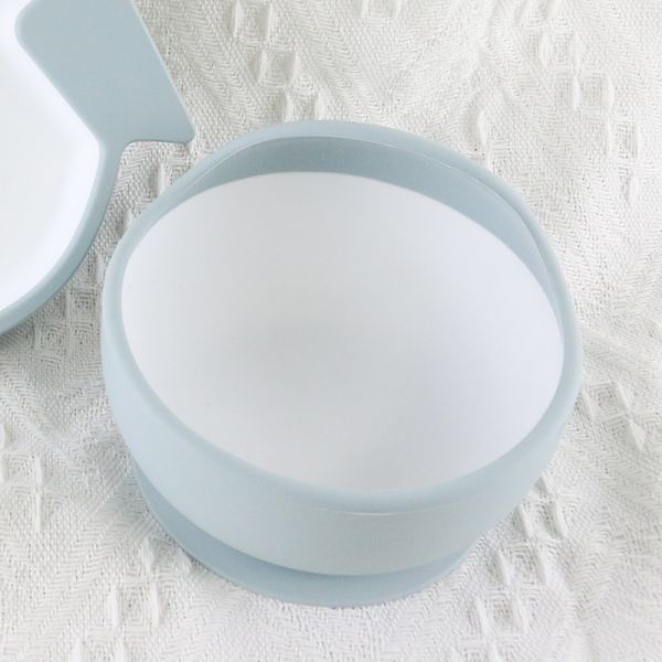Quality Custom BPA Free Baby Food Bowl Set , Food Grade Suction Baby Silicone Bowl for sale